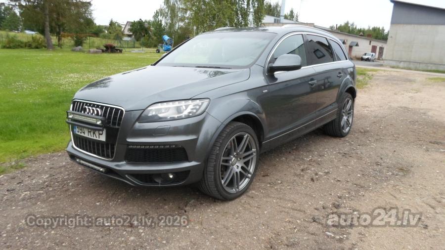Grey Audi Q7 2014 in Polva, with an engine capacity of 3.00 L and mileage of 280 thousand km for 11800 €, photo 1 on AUTOMOTO.COM.LV