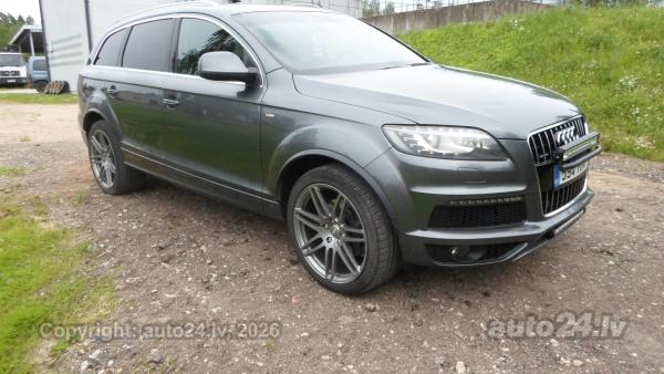 Grey Audi Q7 2014 in Polva, with an engine capacity of 3.00 L and mileage of 280 thousand km for 11800 €, photo 3 on AUTOMOTO.COM.LV