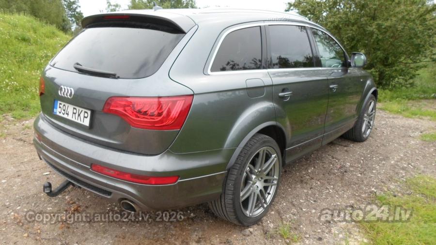 Grey Audi Q7 2014 in Polva, with an engine capacity of 3.00 L and mileage of 280 thousand km for 11800 €, photo 4 on AUTOMOTO.COM.LV