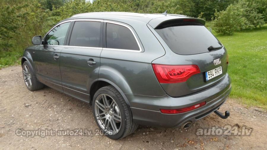 Grey Audi Q7 2014 in Polva, with an engine capacity of 3.00 L and mileage of 280 thousand km for 11800 €, photo 5 on AUTOMOTO.COM.LV