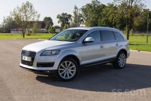 Grey Audi Q7 2014 in Bauska, with an engine capacity of 3.00 L and mileage of 295 thousand km for 12600 €, photo 1 on AUTOMOTO.COM.LV