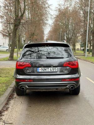 Grey Audi Q7 2015 in Kaunas, with an engine capacity of 3.00 L and mileage of 190 thousand km for 11999 €, photo 5 on AUTOMOTO.COM.LV