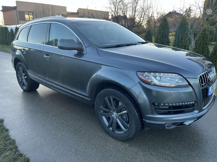 Pelēks Audi Q7 2015 Kauņa, ar dzinēja tilpumu 2.97 L un nobraukumu 149 tūkst. km par 14500 €, foto 3 vietnē AUTOMOTO.COM.LV