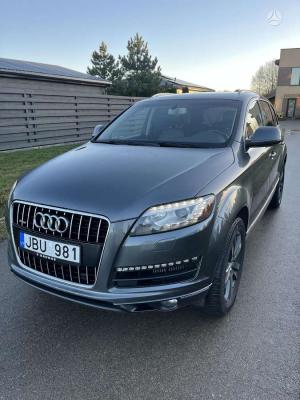 Pelēks Audi Q7 2015 Kauņa, ar dzinēja tilpumu 2.97 L un nobraukumu 149 tūkst. km par 14500 €, foto 7 vietnē AUTOMOTO.COM.LV