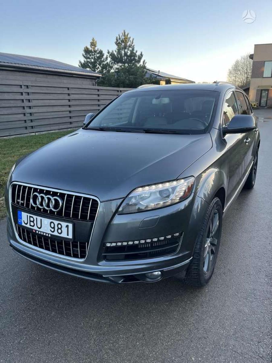 Pelēks Audi Q7 2015 Kauņa, ar dzinēja tilpumu 2.97 L un nobraukumu 149 tūkst. km par 14500 €, foto 7 vietnē AUTOMOTO.COM.LV