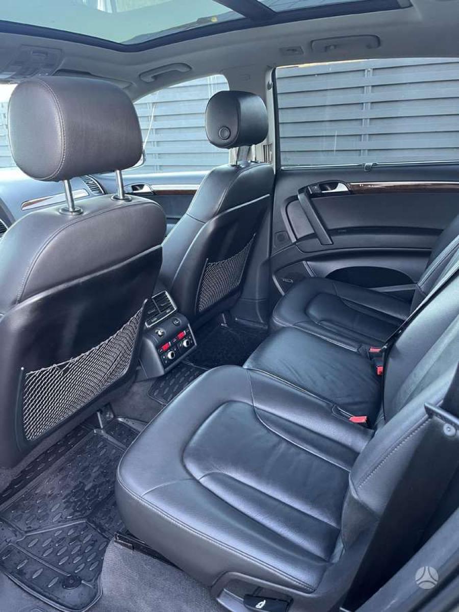 Pelēks Audi Q7 2015 Kauņa, ar dzinēja tilpumu 2.97 L un nobraukumu 149 tūkst. km par 14500 €, foto 9 vietnē AUTOMOTO.COM.LV