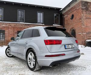 Grey Audi Q7 2015 in Tallinn, with an engine capacity of 3.00 L and mileage of 181 thousand km for 24999 €, photo 9 on AUTOMOTO.COM.LV