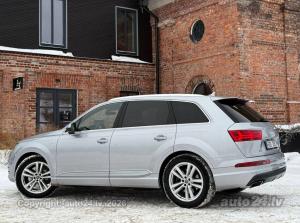 Grey Audi Q7 2015 in Tallinn, with an engine capacity of 3.00 L and mileage of 181 thousand km for 24999 €, photo 11 on AUTOMOTO.COM.LV