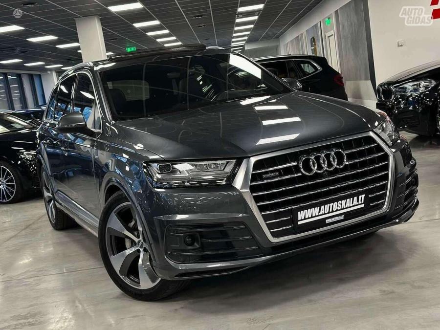 Pelēks Audi Q7 2015 Klaipėda, ar dzinēja tilpumu 3.00 L un nobraukumu 253 tūkst. km par 25550 €, foto 3 vietnē AUTOMOTO.COM.LV