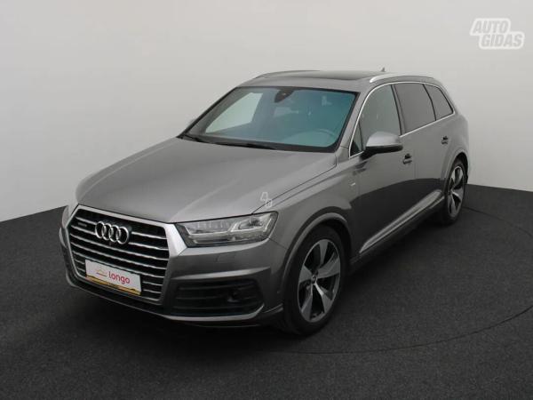 Pelēks Audi Q7 2015 Viļņa, ar dzinēja tilpumu 3.00 L un nobraukumu 194 tūkst. km par 25799 €, foto 1 vietnē AUTOMOTO.COM.LV
