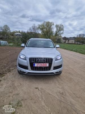 Pelēks Audi Q7 2015 Kauņa, ar dzinēja tilpumu 3.00 L un nobraukumu 161 tūkst. km par 10400 €, foto  vietnē AUTOMOTO.COM.LV