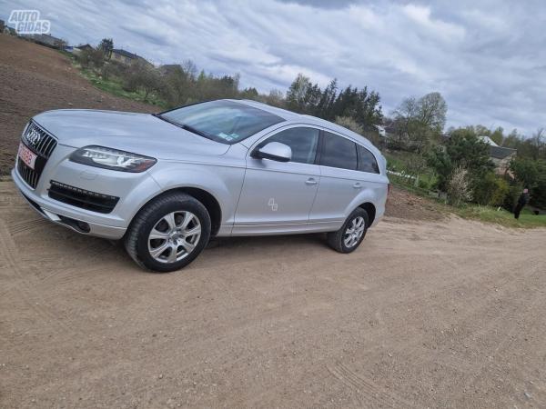 Grey Audi Q7 2015 in Kaunas, with an engine capacity of 3.00 L and mileage of 161 thousand km for 10400 €, photo 2 on AUTOMOTO.COM.LV