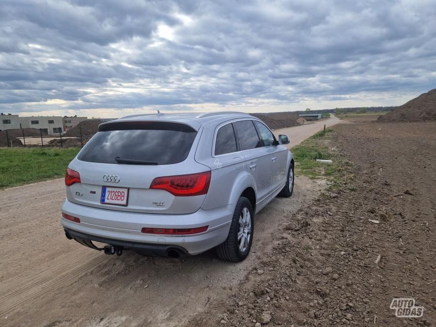 Pelēks Audi Q7 2015 Kauņa, ar dzinēja tilpumu 3.00 L un nobraukumu 161 tūkst. km par 10400 €, foto 6 vietnē AUTOMOTO.COM.LV