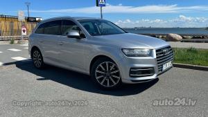 Grey Audi Q7 2015 in Tallinn, with an engine capacity of 3.00 L and mileage of 223 thousand km for 24900 €, photo 3 on AUTOMOTO.COM.LV