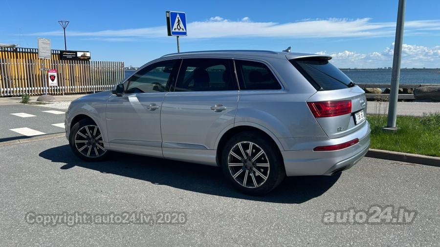 Grey Audi Q7 2015 in Tallinn, with an engine capacity of 3.00 L and mileage of 223 thousand km for 24900 €, photo 6 on AUTOMOTO.COM.LV