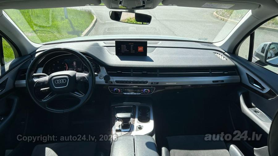 Grey Audi Q7 2015 in Tallinn, with an engine capacity of 3.00 L and mileage of 223 thousand km for 24900 €, photo 16 on AUTOMOTO.COM.LV