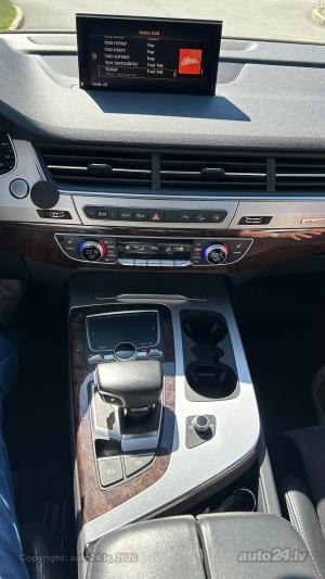 Grey Audi Q7 2015 in Tallinn, with an engine capacity of 3.00 L and mileage of 223 thousand km for 24900 €, photo 21 on AUTOMOTO.COM.LV
