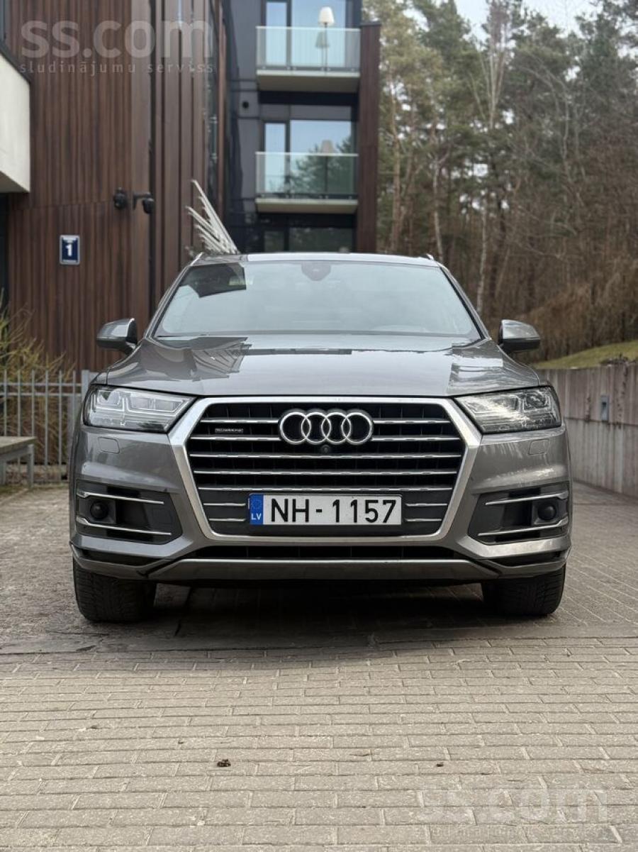 Pelēks Audi Q7 2015 Jūrmala, ar dzinēja tilpumu 3.00 L un nobraukumu 348 tūkst. km par 16999 €, foto 1 vietnē AUTOMOTO.COM.LV