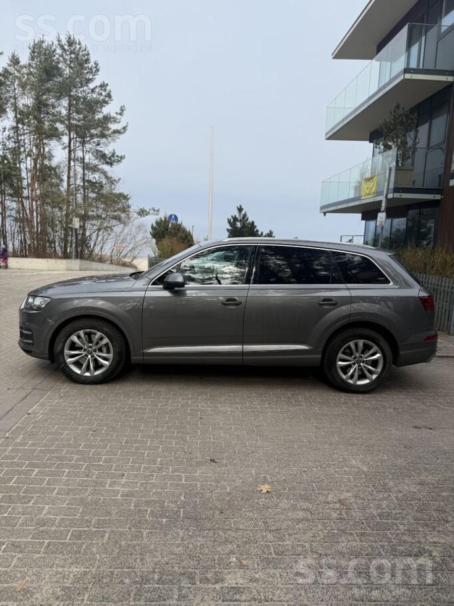 Pelēks Audi Q7 2015 Jūrmala, ar dzinēja tilpumu 3.00 L un nobraukumu 348 tūkst. km par 16999 €, foto 4 vietnē AUTOMOTO.COM.LV
