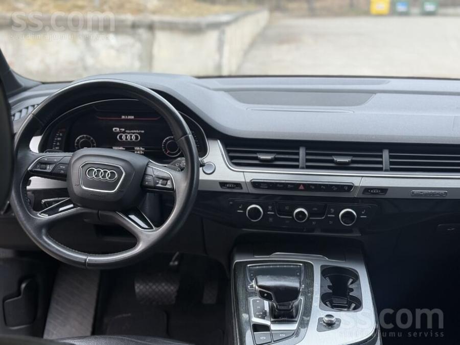 Pelēks Audi Q7 2015 Jūrmala, ar dzinēja tilpumu 3.00 L un nobraukumu 348 tūkst. km par 16999 €, foto 7 vietnē AUTOMOTO.COM.LV