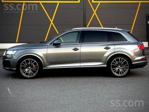 Grey Audi Q7 2015 in Riga, with an engine capacity of 3.00 L and mileage of 260 thousand km for 19655 €, photo 6 on AUTOMOTO.COM.LV