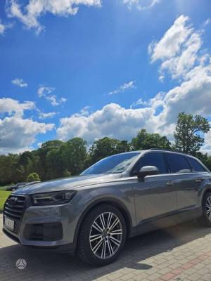 Grey Audi Q7 2015 in Plunge, with an engine capacity of 2.97 L and mileage of 296 thousand km for 19000 €, photo 17 on AUTOMOTO.COM.LV