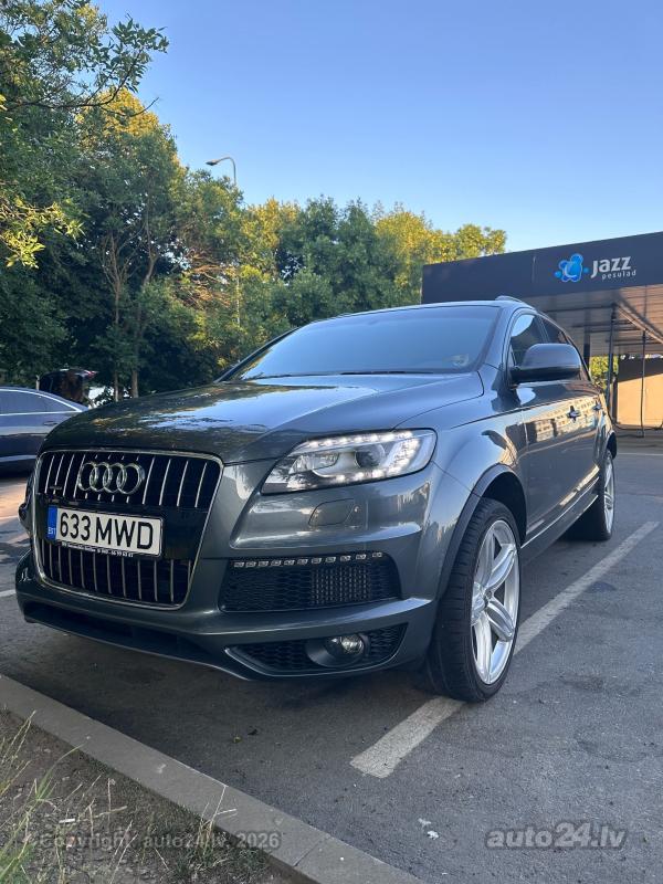 Grey Audi Q7 2015 in Tallinn, with an engine capacity of 3.00 L and mileage of 280 thousand km for 17900 €, photo 1 on AUTOMOTO.COM.LV