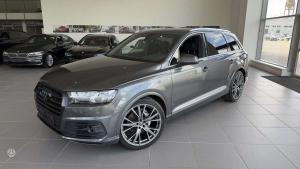 Grey Audi Q7 2015 in Marijampole, with an engine capacity of 2.97 L and mileage of 250 thousand km for 22999 €, photo  on AUTOMOTO.COM.LV