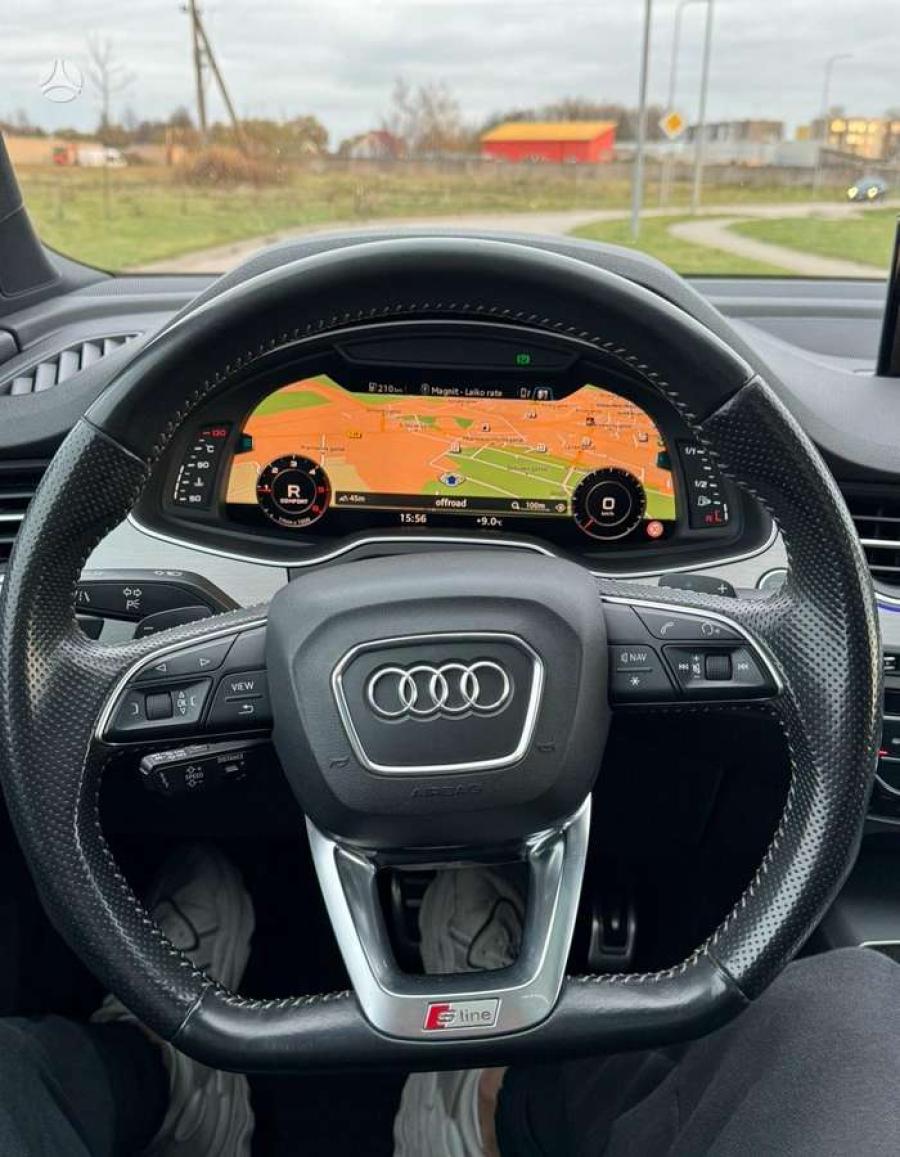 Grey Audi Q7 2015 in Vilkaviskis, with an engine capacity of 2.97 L and mileage of 221 thousand km for 26000 €, photo 14 on AUTOMOTO.COM.LV