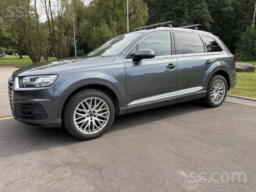 Pelēks Audi Q7 2015 Rīga, ar dzinēja tilpumu 3.00 L un nobraukumu 280 tūkst. km par 18250 €, foto 3 vietnē AUTOMOTO.COM.LV