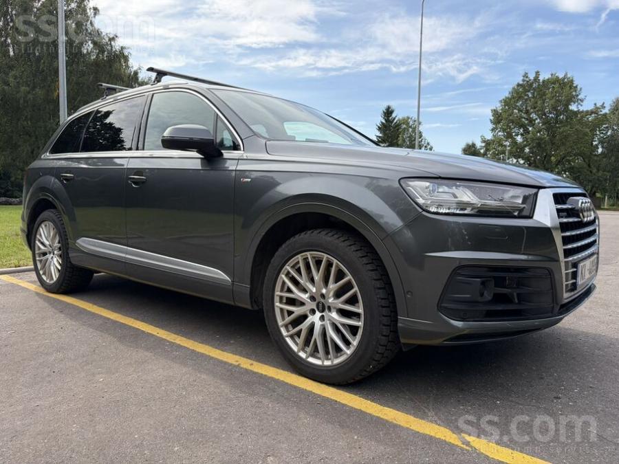 Pelēks Audi Q7 2015 Rīga, ar dzinēja tilpumu 3.00 L un nobraukumu 280 tūkst. km par 18250 €, foto 4 vietnē AUTOMOTO.COM.LV