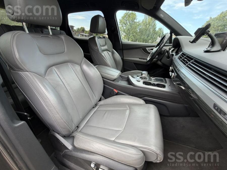 Pelēks Audi Q7 2015 Rīga, ar dzinēja tilpumu 3.00 L un nobraukumu 280 tūkst. km par 18250 €, foto 9 vietnē AUTOMOTO.COM.LV