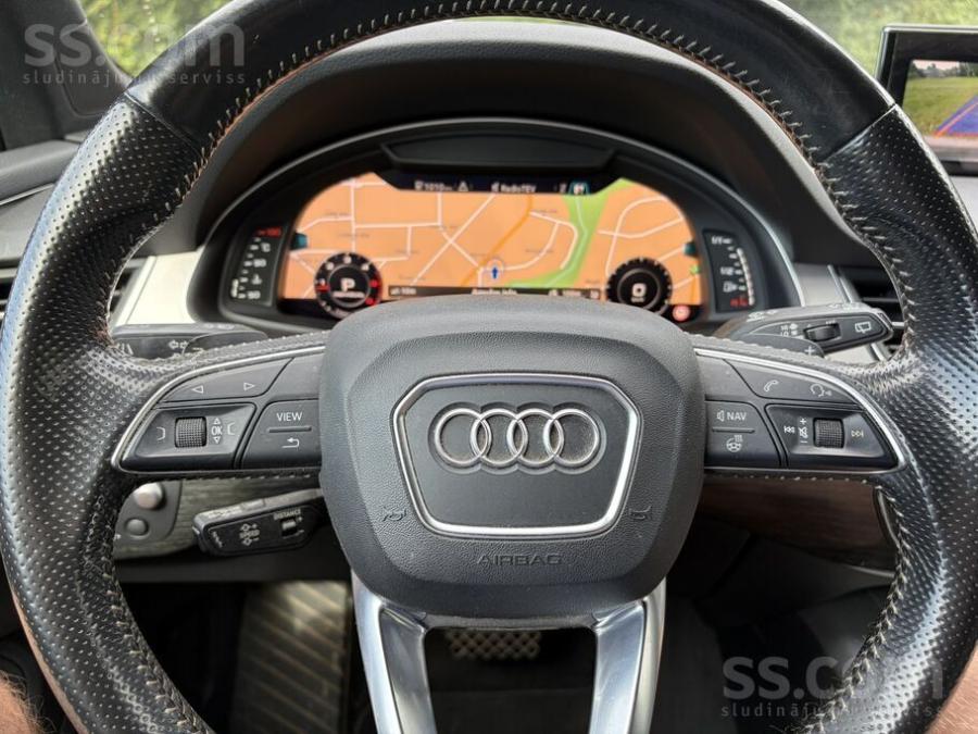 Pelēks Audi Q7 2015 Rīga, ar dzinēja tilpumu 3.00 L un nobraukumu 280 tūkst. km par 18250 €, foto 16 vietnē AUTOMOTO.COM.LV