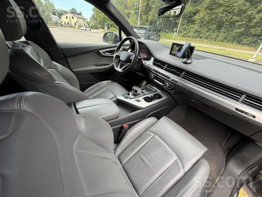 Pelēks Audi Q7 2015 Rīga, ar dzinēja tilpumu 3.00 L un nobraukumu 280 tūkst. km par 18250 €, foto 23 vietnē AUTOMOTO.COM.LV