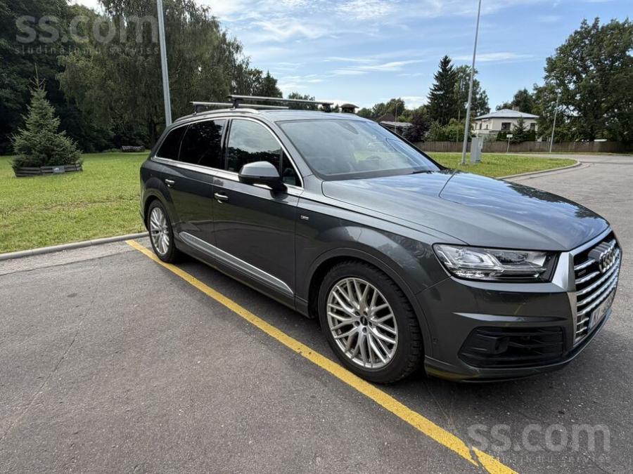 Pelēks Audi Q7 2015 Rīga, ar dzinēja tilpumu 3.00 L un nobraukumu 280 tūkst. km par 18250 €, foto 32 vietnē AUTOMOTO.COM.LV