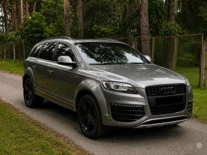Pelēks Audi Q7 2015 Viļņa, ar dzinēja tilpumu 2.97 L un nobraukumu 236 tūkst. km par 15700 €, foto  vietnē AUTOMOTO.COM.LV