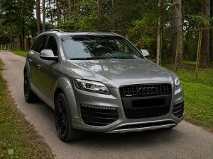 Pelēks Audi Q7 2015 Viļņa, ar dzinēja tilpumu 2.97 L un nobraukumu 236 tūkst. km par 15700 €, foto 3 vietnē AUTOMOTO.COM.LV
