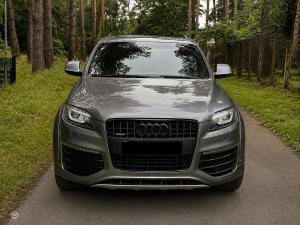 Pelēks Audi Q7 2015 Viļņa, ar dzinēja tilpumu 2.97 L un nobraukumu 236 tūkst. km par 15700 €, foto 4 vietnē AUTOMOTO.COM.LV