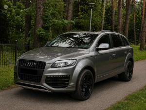 Pelēks Audi Q7 2015 Viļņa, ar dzinēja tilpumu 2.97 L un nobraukumu 236 tūkst. km par 15700 €, foto 6 vietnē AUTOMOTO.COM.LV