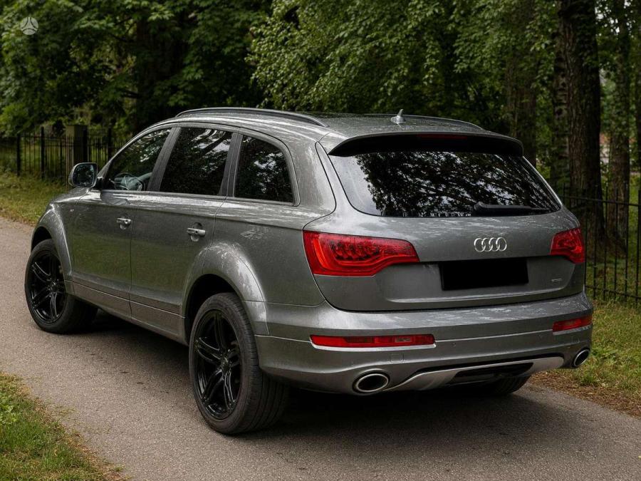 Pelēks Audi Q7 2015 Viļņa, ar dzinēja tilpumu 2.97 L un nobraukumu 236 tūkst. km par 15700 €, foto 8 vietnē AUTOMOTO.COM.LV