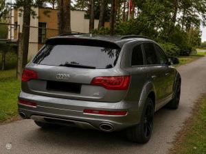 Pelēks Audi Q7 2015 Viļņa, ar dzinēja tilpumu 2.97 L un nobraukumu 236 tūkst. km par 15700 €, foto 11 vietnē AUTOMOTO.COM.LV