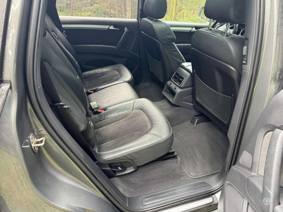 Pelēks Audi Q7 2015 Viļņa, ar dzinēja tilpumu 2.97 L un nobraukumu 236 tūkst. km par 15700 €, foto 15 vietnē AUTOMOTO.COM.LV