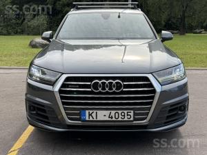 Grey Audi Q7 2015 in Riga, with an engine capacity of 3.00 L and mileage of 275 thousand km for 17950 €, photo  on AUTOMOTO.COM.LV