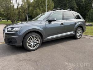 Grey Audi Q7 2015 in Riga, with an engine capacity of 3.00 L and mileage of 275 thousand km for 17950 €, photo 3 on AUTOMOTO.COM.LV