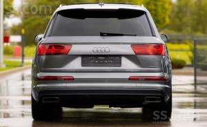 Grey Audi Q7 2015 in Jelgava, with an engine capacity of 3.00 L and mileage of 0 thousand km for 26400 €, photo 5 on AUTOMOTO.COM.LV