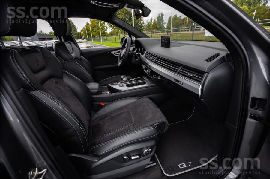 Grey Audi Q7 2015 in Jelgava, with an engine capacity of 3.00 L and mileage of 0 thousand km for 26400 €, photo 8 on AUTOMOTO.COM.LV
