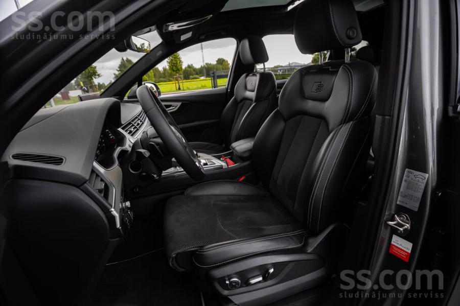 Grey Audi Q7 2015 in Jelgava, with an engine capacity of 3.00 L and mileage of 0 thousand km for 26400 €, photo 17 on AUTOMOTO.COM.LV