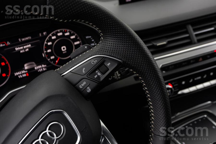 Grey Audi Q7 2015 in Jelgava, with an engine capacity of 3.00 L and mileage of 0 thousand km for 26400 €, photo 34 on AUTOMOTO.COM.LV