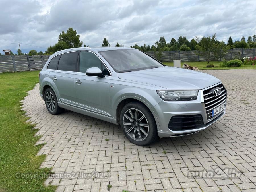 Pelēks Audi Q7 2015 Tallina, ar dzinēja tilpumu 3.00 L un nobraukumu 265 tūkst. km par 23000 €, foto 1 vietnē AUTOMOTO.COM.LV