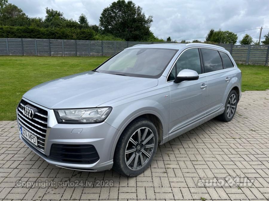 Pelēks Audi Q7 2015 Tallina, ar dzinēja tilpumu 3.00 L un nobraukumu 265 tūkst. km par 23000 €, foto 3 vietnē AUTOMOTO.COM.LV